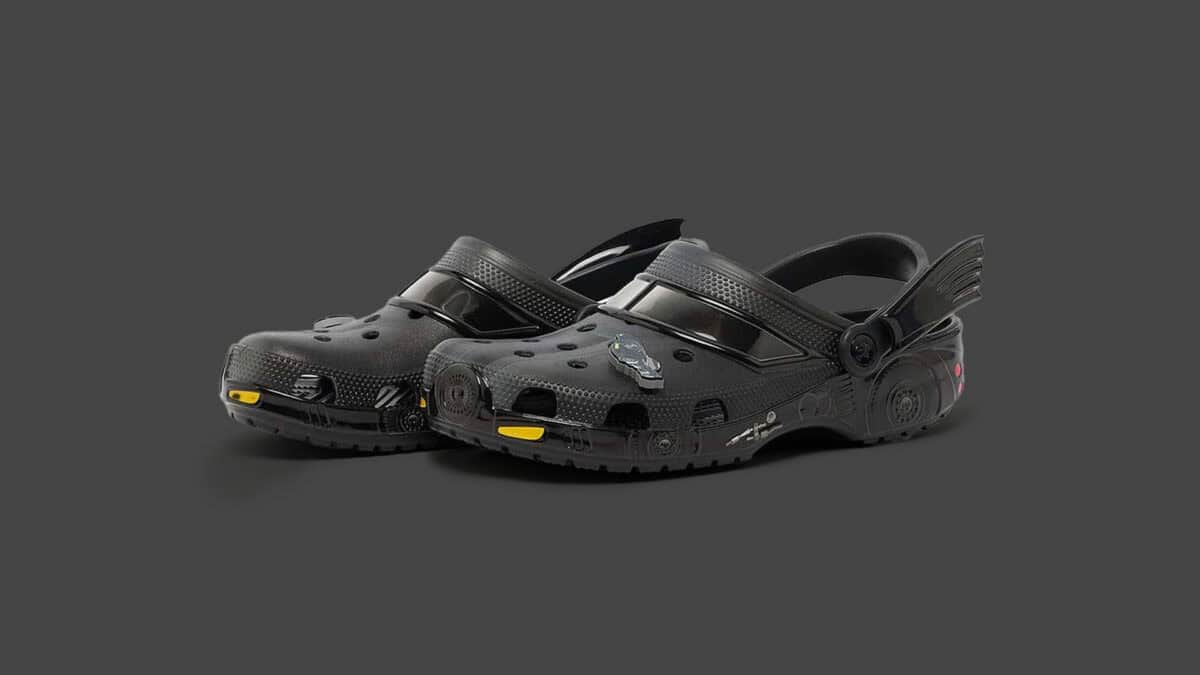 Batman "Batmobile" Crocs Take The Classic Clogs Into High Gear