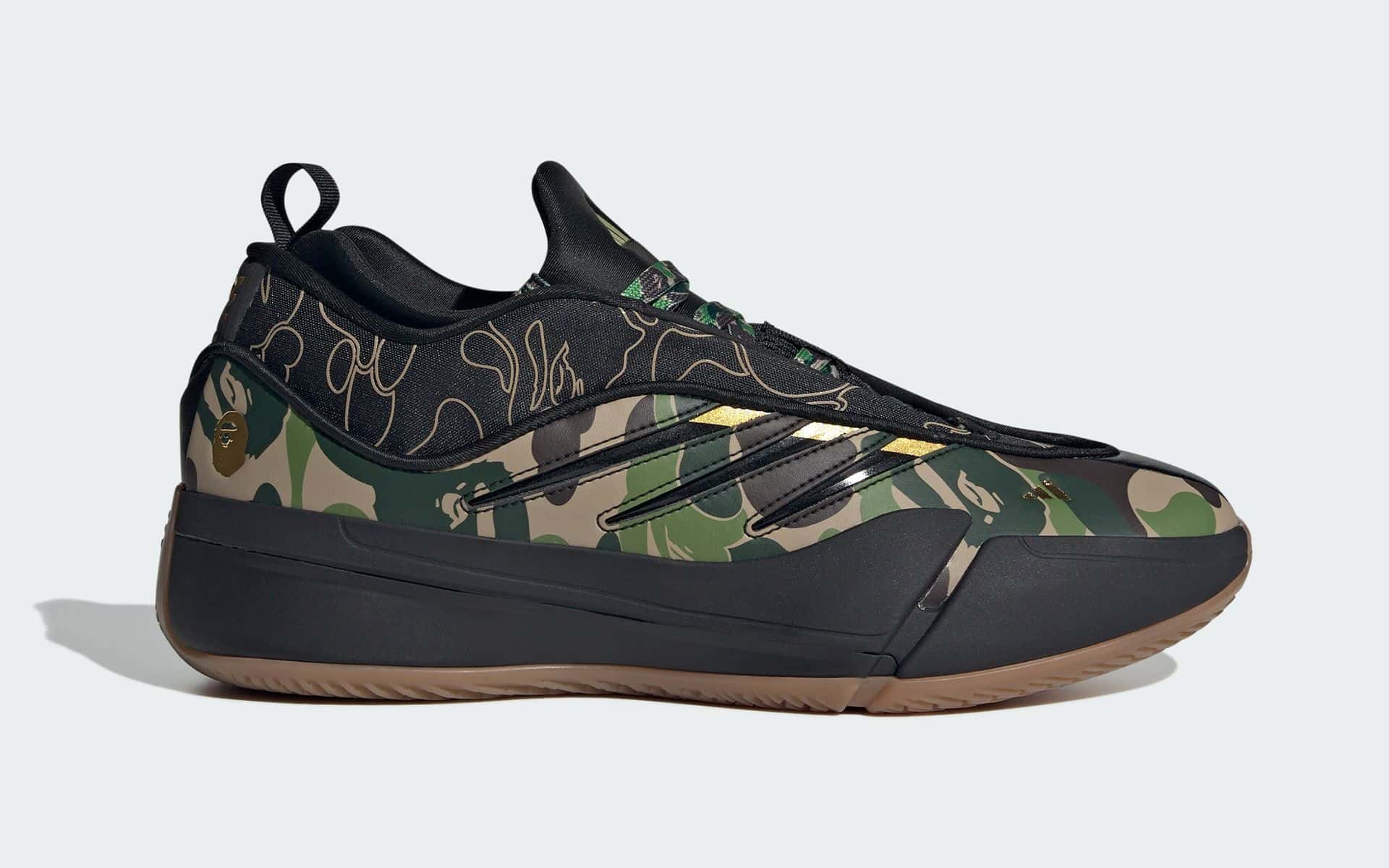 BAPE x adidas Dame 9 Gets Three Striking Colorways