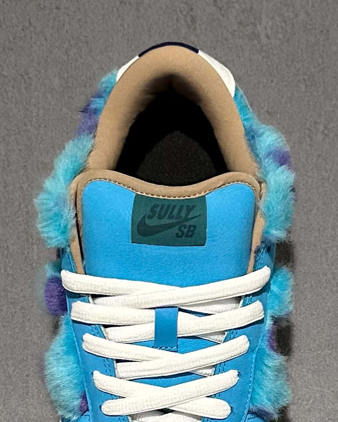 Monsters Inc x Nike SB Dunk Low "Sulley" Brings Disney Magic To Footwear