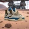 Feel The Force With These "Luke Skywalker" Jordan 4 Sneakers