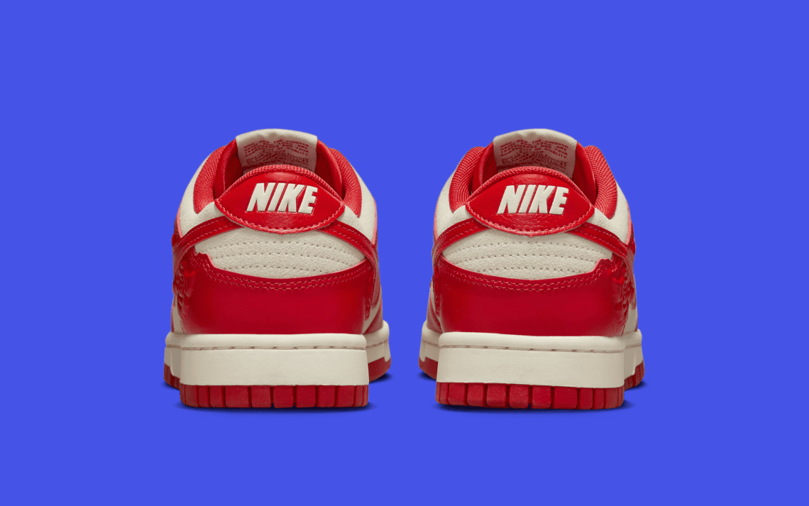 Nike Dunk Low "Ruby Red" Roses Are Perfect For Valentine's Day