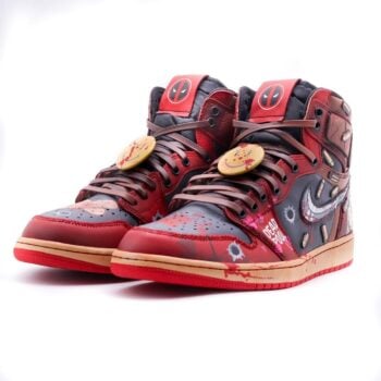 Deadpool’ Jordans: For When Your Sneakers Need Maximum Effort