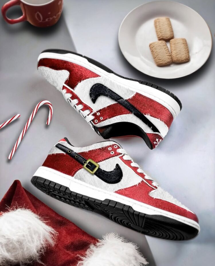 Santa x Nike SB Dunk Low Sneakers Bring Christmas Magic to Your Feet