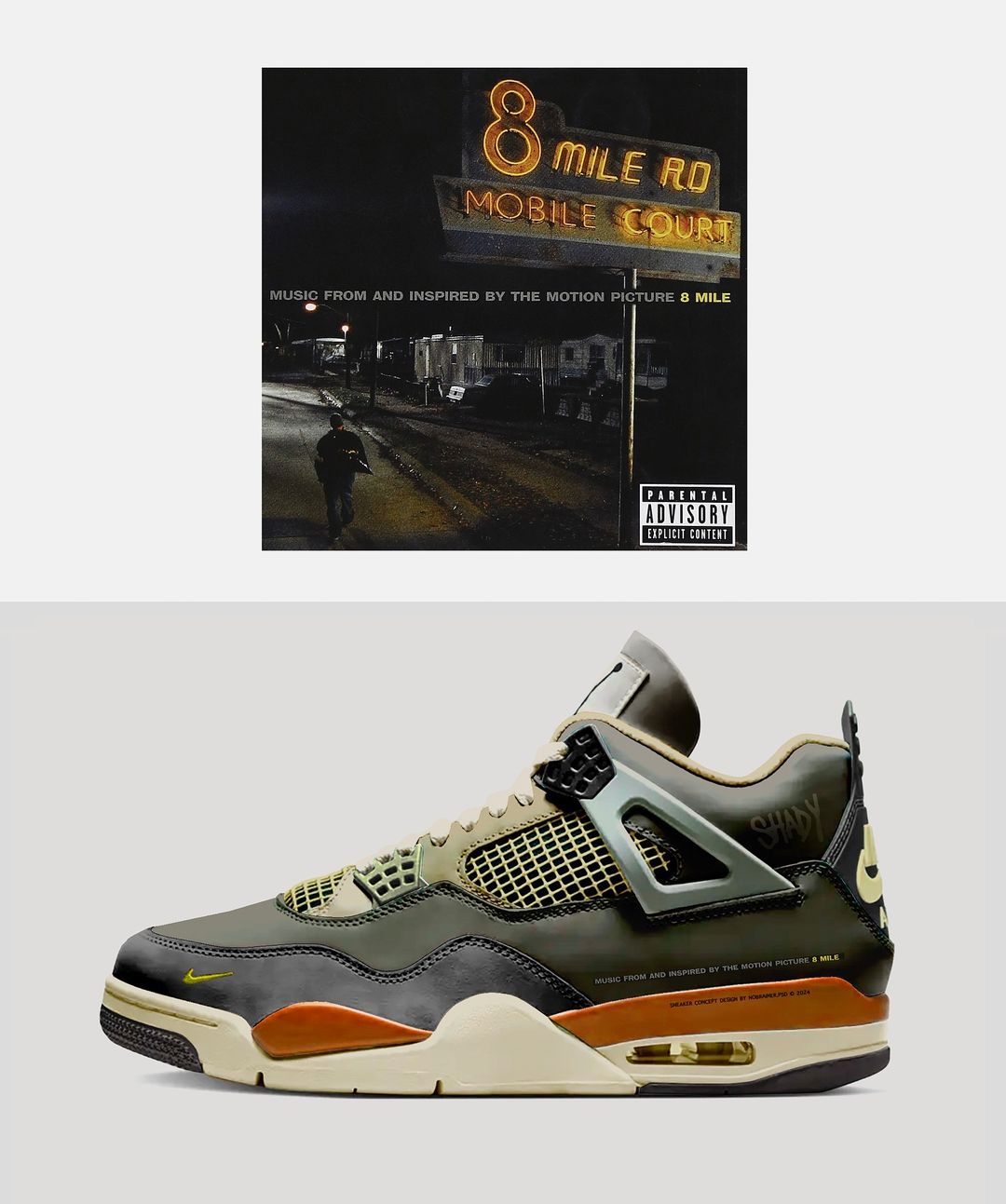 Nike Eminem Album-Inspired Sneakers Showcase His Discography