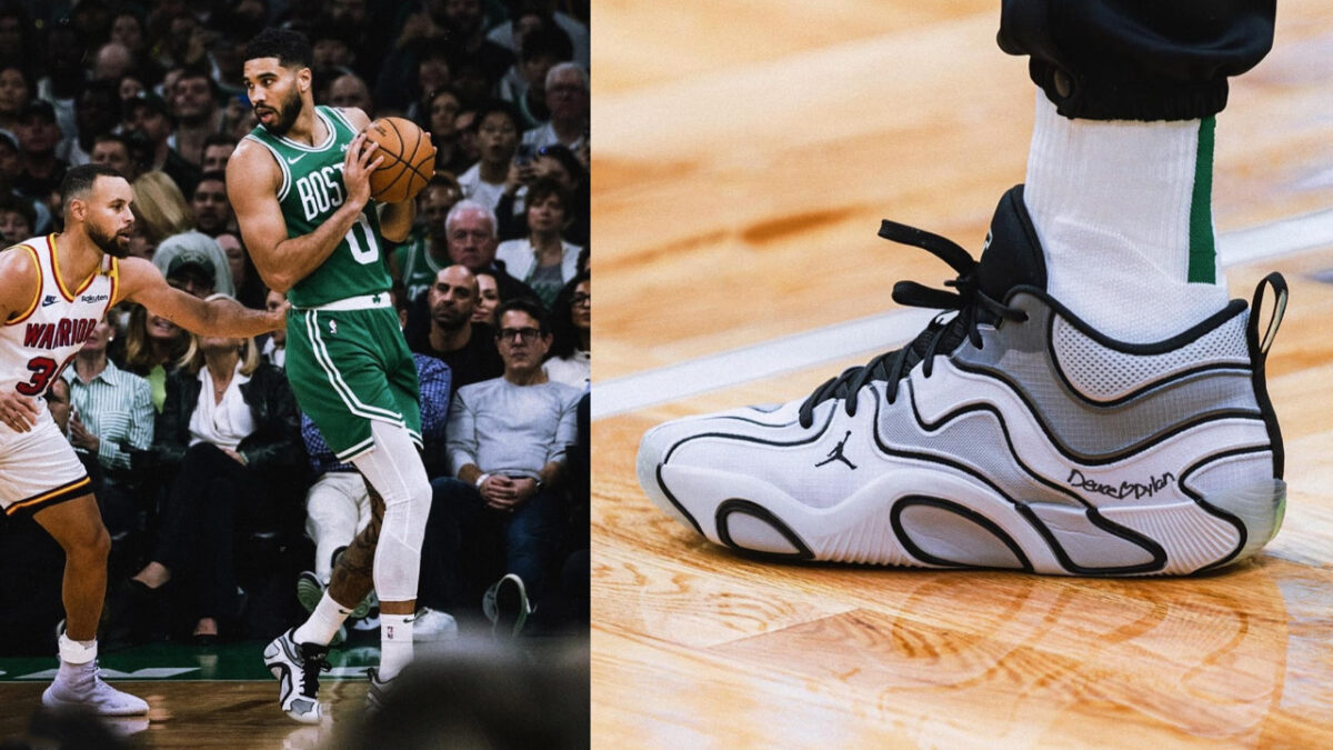Jason Tatum Debuts the “Zen” JT 3s Against Golden State Warriors