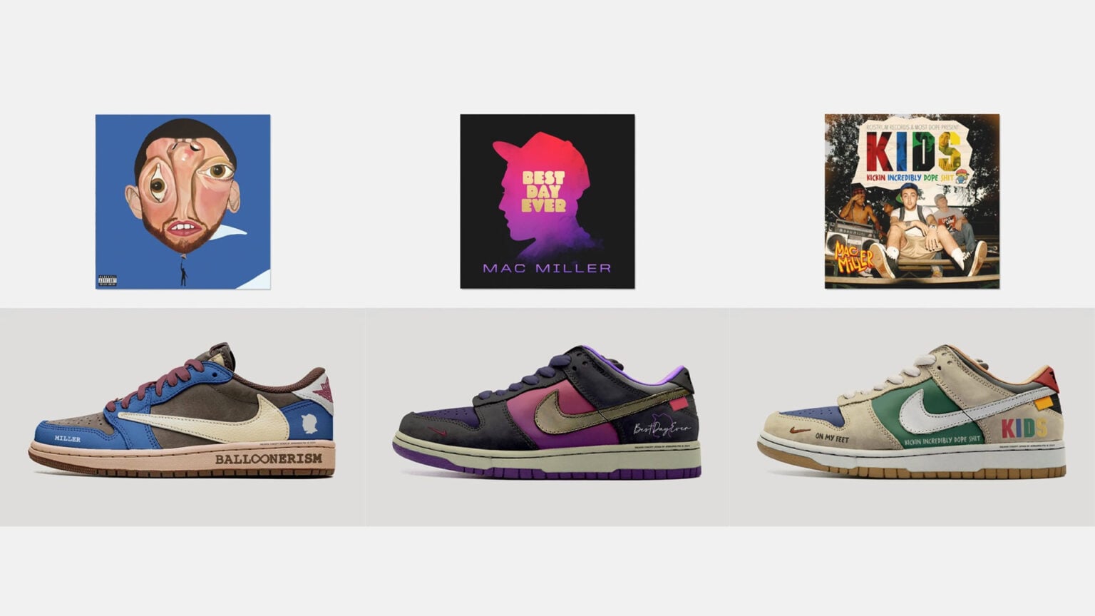 Nike Imagines a Mac Miller Sneaker Line Inspired by His Greatest Albums