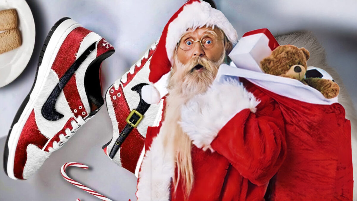 Santa x Nike SB Dunk Low Sneakers Bring Christmas Magic to Your Feet