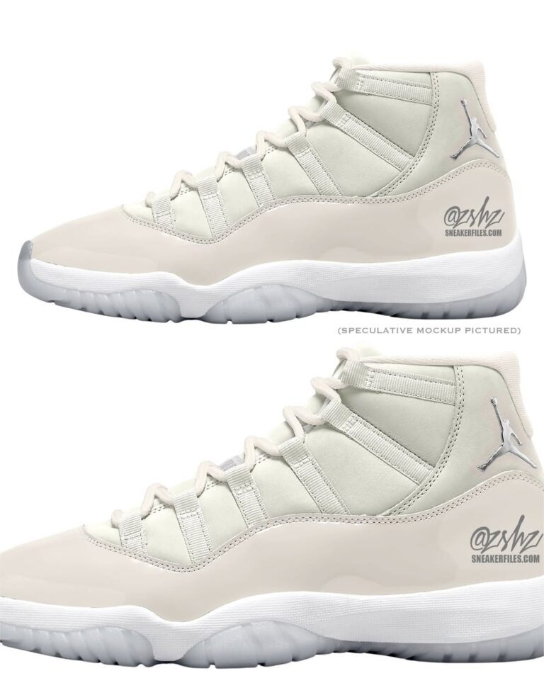 Air Jordan 11 'Sail' Sets Sail for the Cleanest Sneaker Style