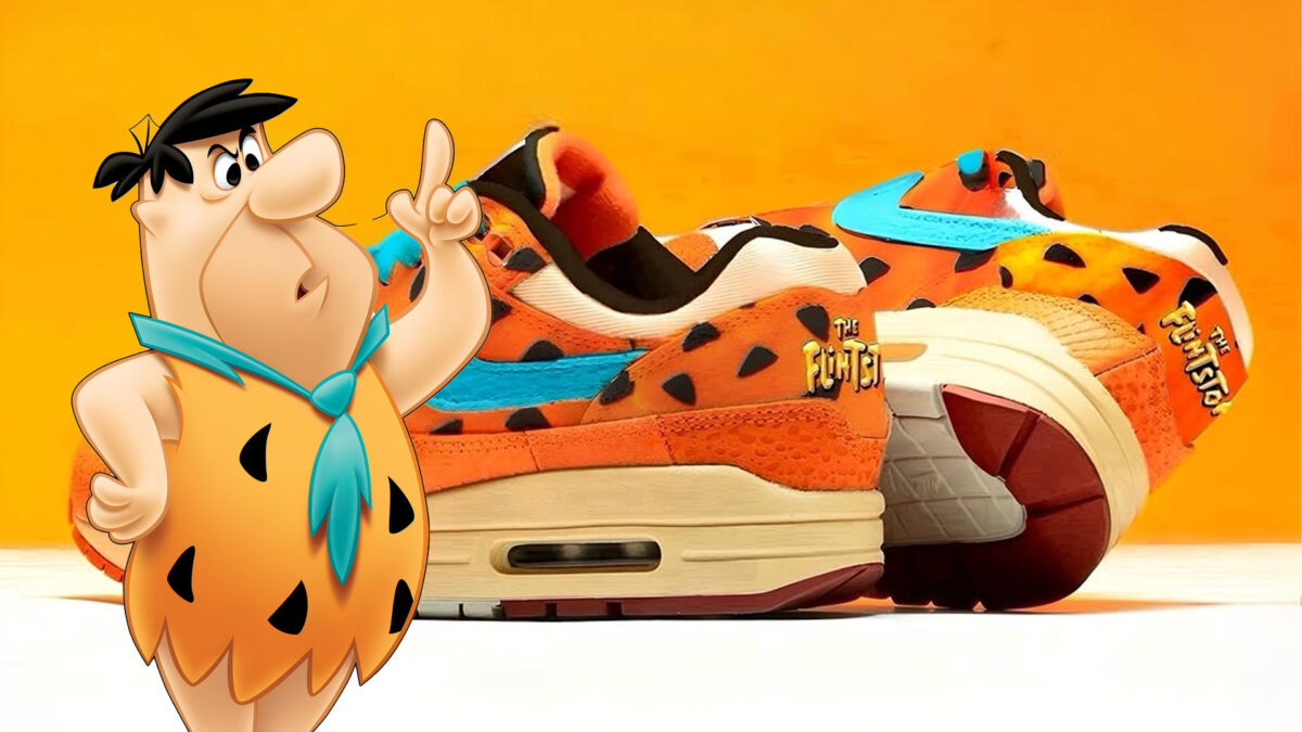 Yabba Dabba Doo! The “Fred Flintstone” Air Max 1 Is Straight Out of Bedrock