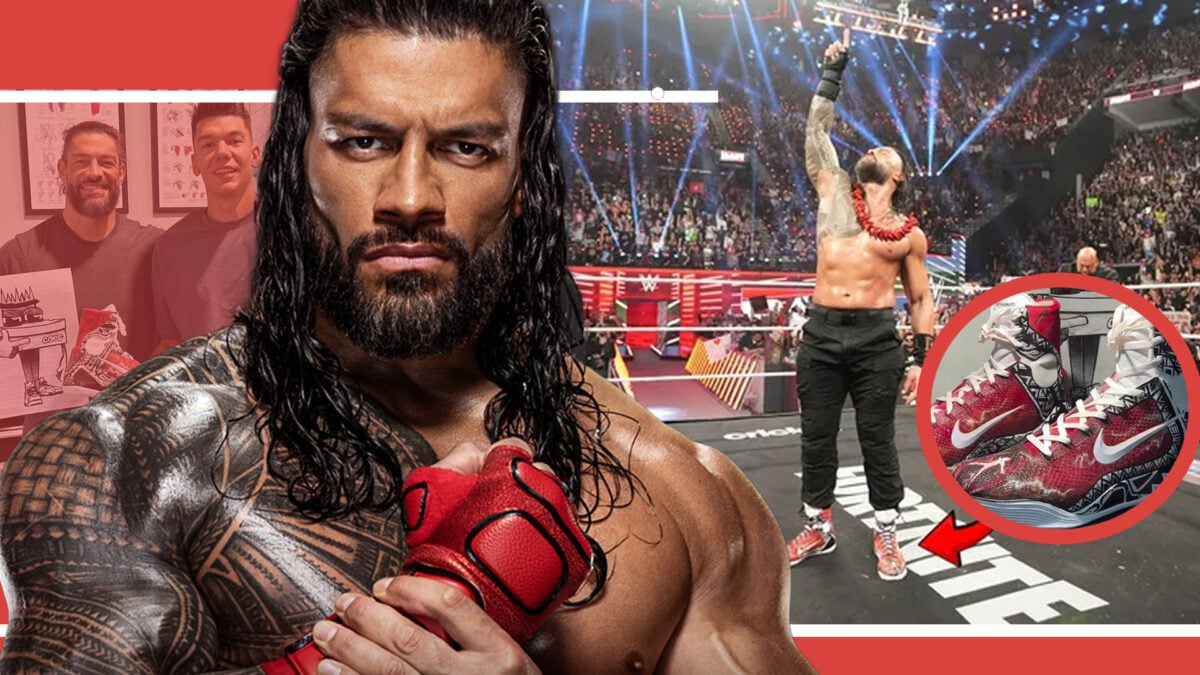 Roman Reigns Touches Hearts, Donates Custom Kobe 9s from RAW to Charity