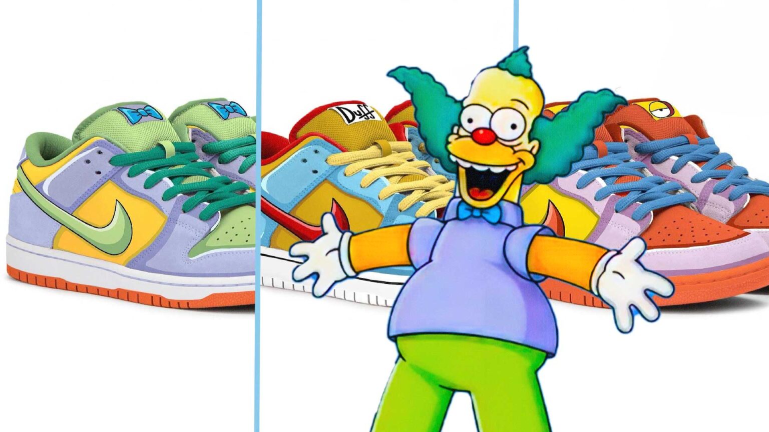 Springfield Takes Over the Streets with The Simpsons x Nike SB Dunk Low