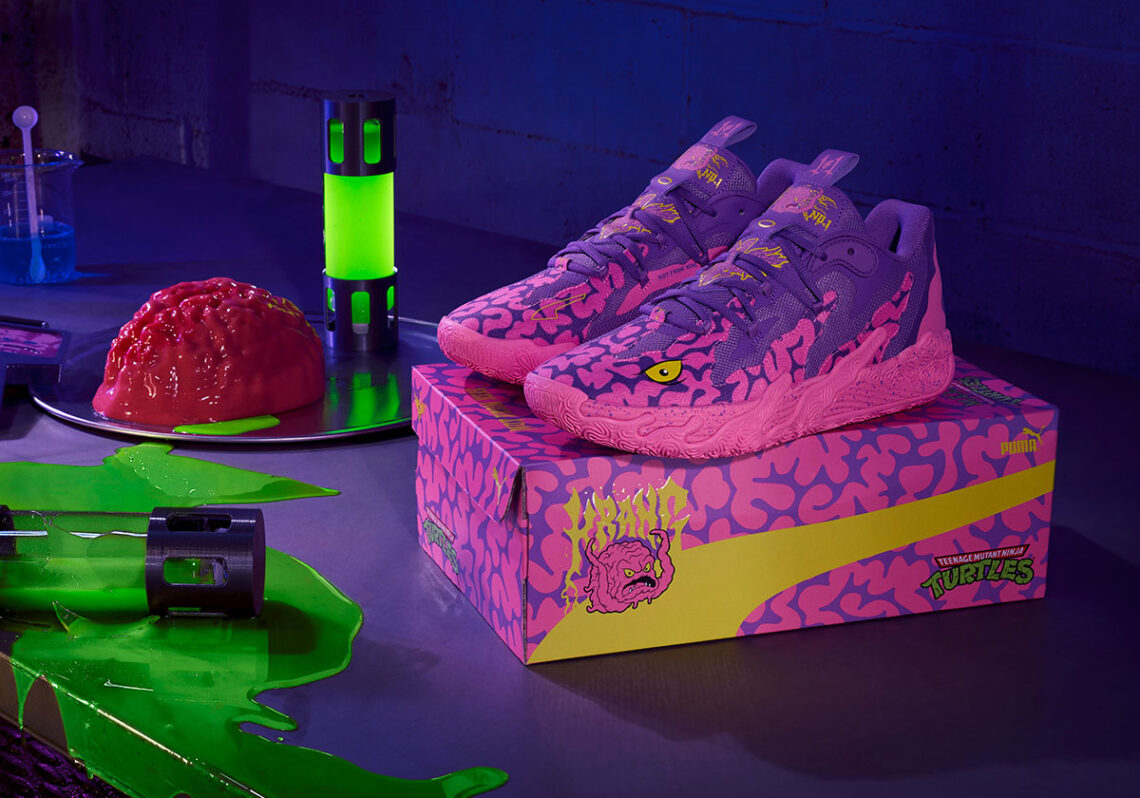 LaMelo Ball’s TMNT x PUMA MB.04 'Shredder' Sneakers Are Totally Mutant