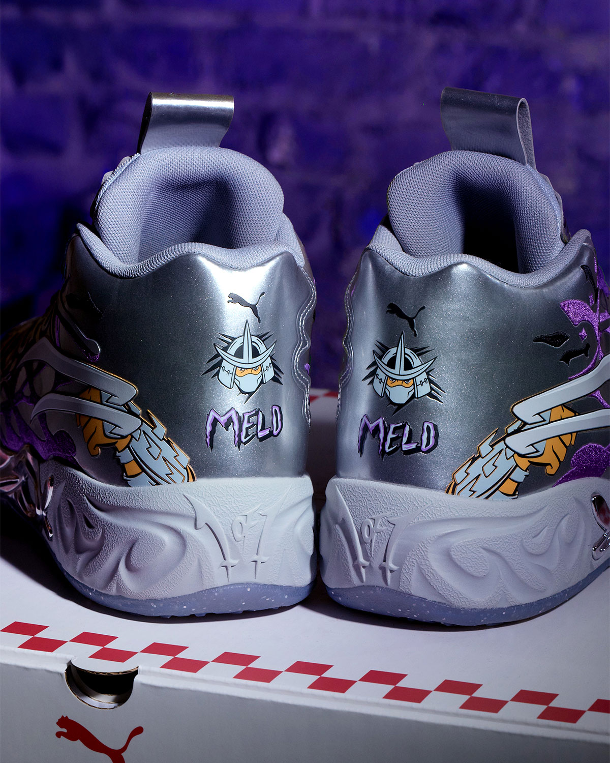 LaMelo Ball’s TMNT x PUMA MB.04 'Shredder' Sneakers Are Totally Mutant