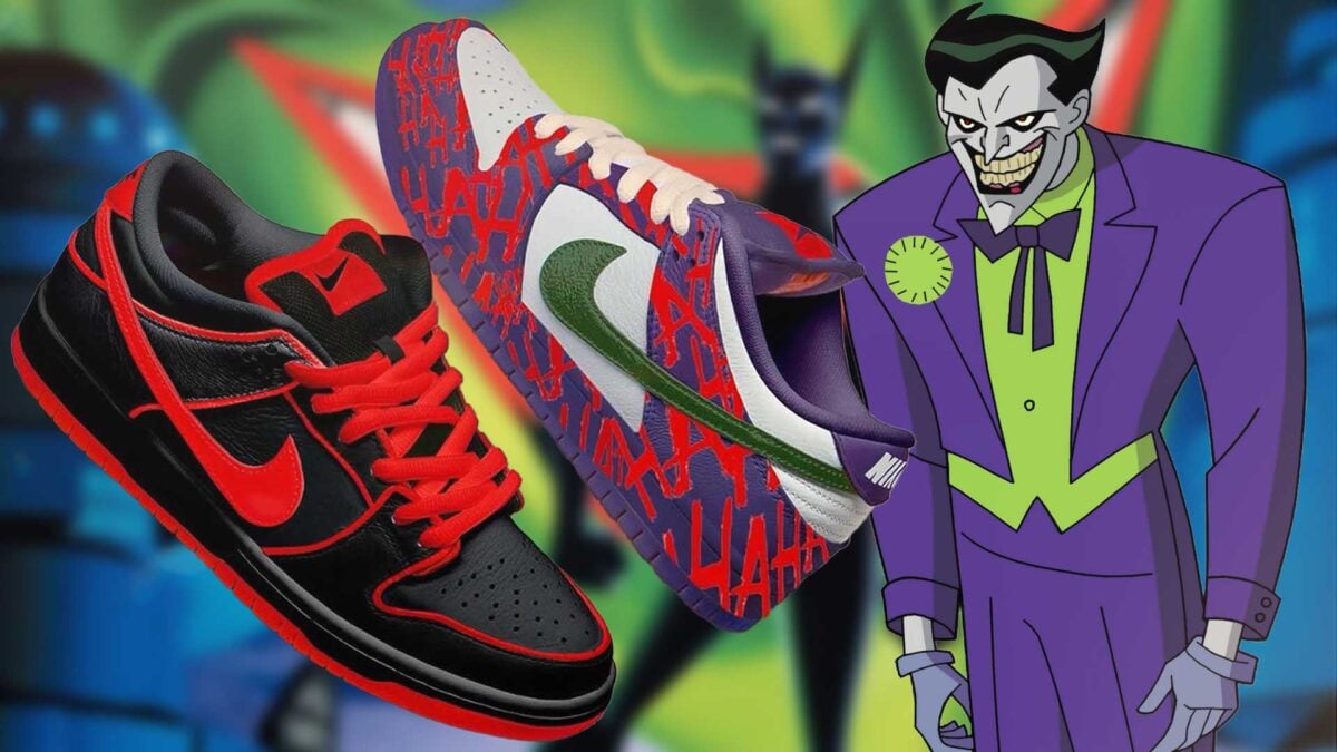 This "Batman Beyond: Return Of The Joker" Nike SB Dunk Low Is Hot
