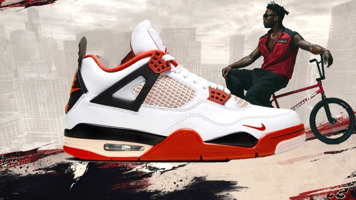 The Nigel Sylvester x Air Jordan 4 “Brick By Brick” (White) Is Built ...