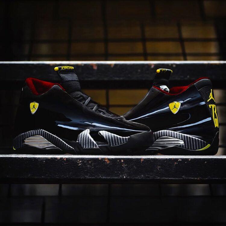 Javornie Brathwaite’s Air Jordan 14 “Black Ferrari” Is a Hot Ride