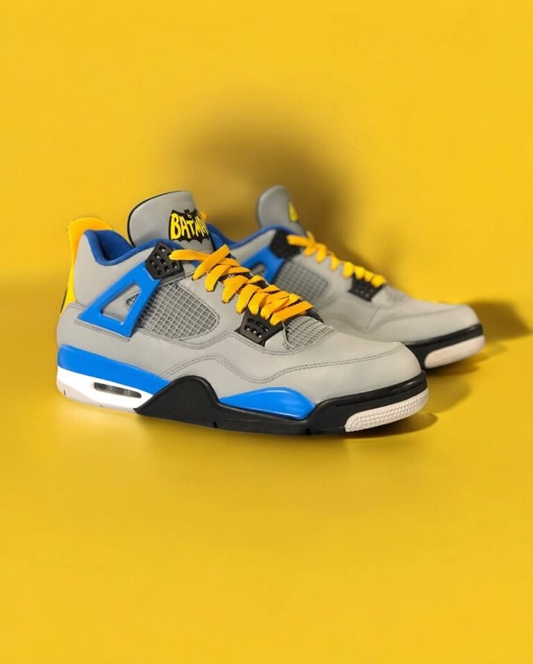 Air Jordan 4 “Batman” Sneaker Channels Brave & The Bold Vibes