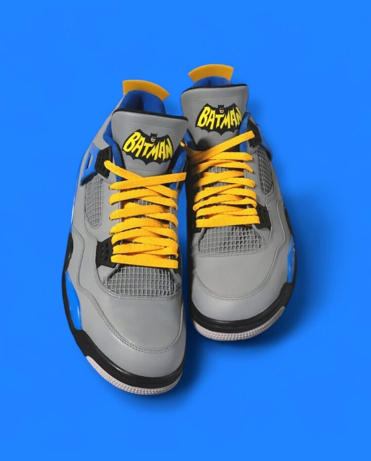 Air Jordan 4 “Batman” Sneaker Channels Brave & The Bold Vibes