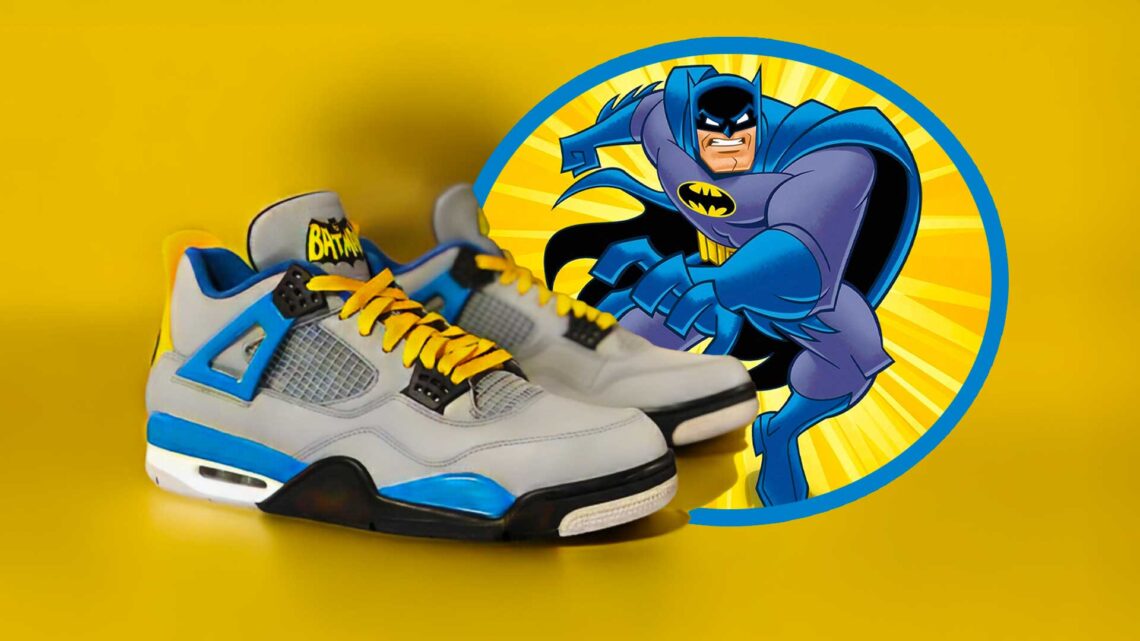 Air Jordan 4 “Batman” Sneaker Channels Brave & The Bold Vibes
