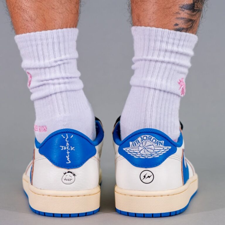 The Travis Scott x Fragment Design x Air Jordan 1 Low Collab Is Almost Here