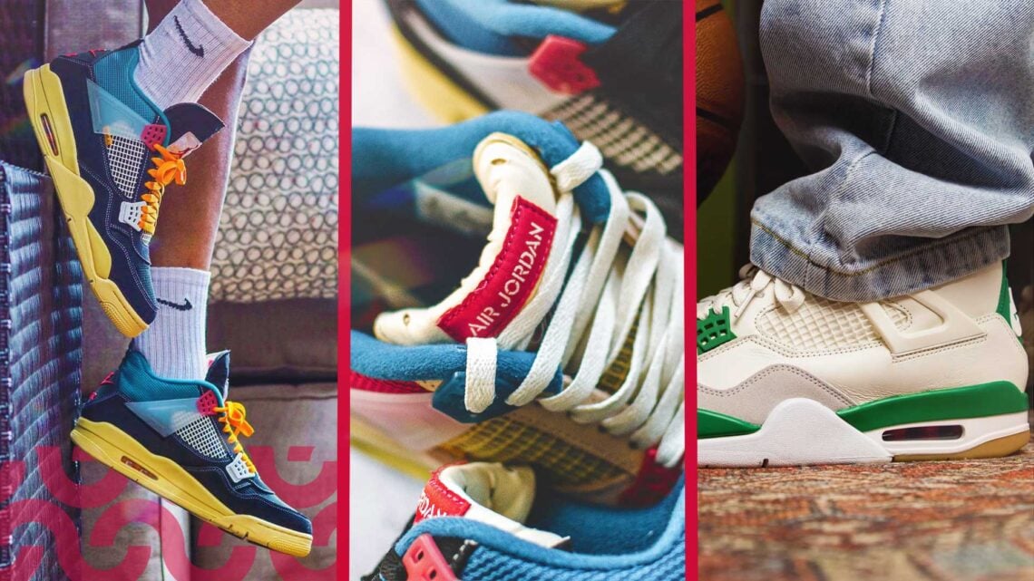 The Top 20 Hottest Air Jordan 4 Collabs of All Time — Sneaker Stars ...