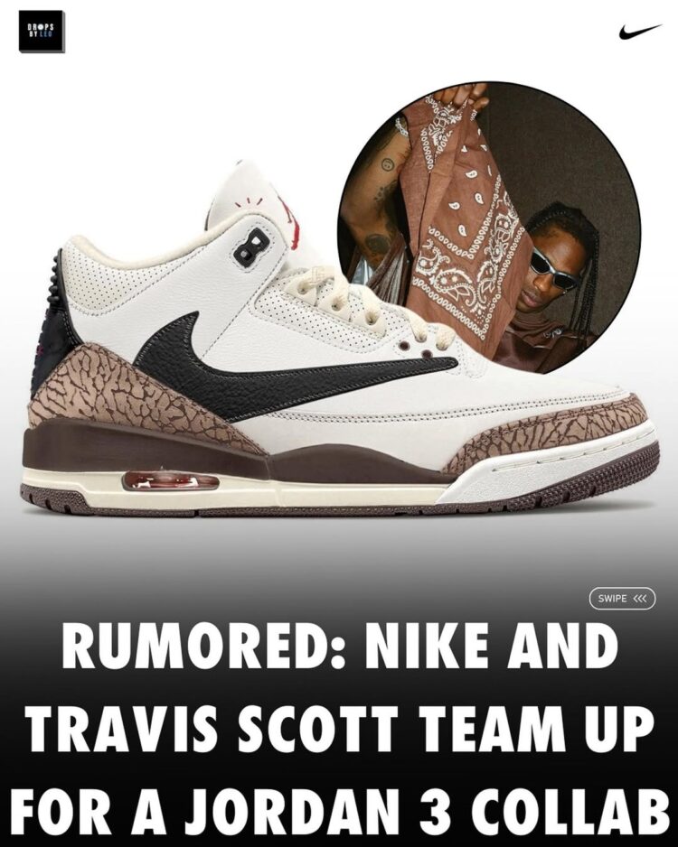 Are We Finally Getting A Travis Scott x Air Jordan 3?