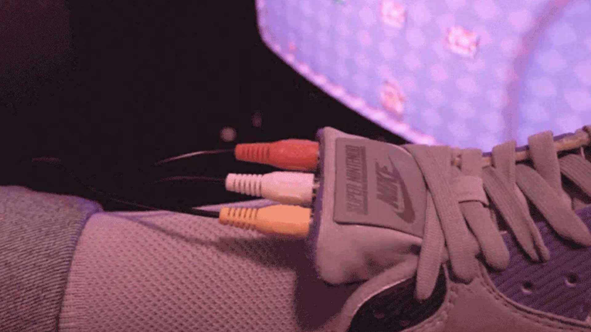 These AIR SNES Nike Sneakers Let You Play Classic Nintendo Games