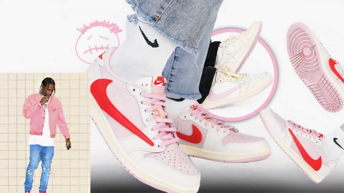 Travis Scott x Air Jordan 1 Low “Pink Pack” Is the Wildest Cactus Jack ...