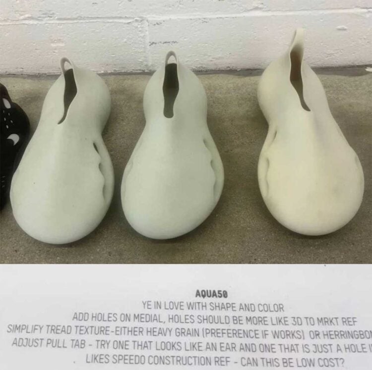Kanye West Unveils New Yeezy AQ-01 Shoe - And the Internet Is Excited