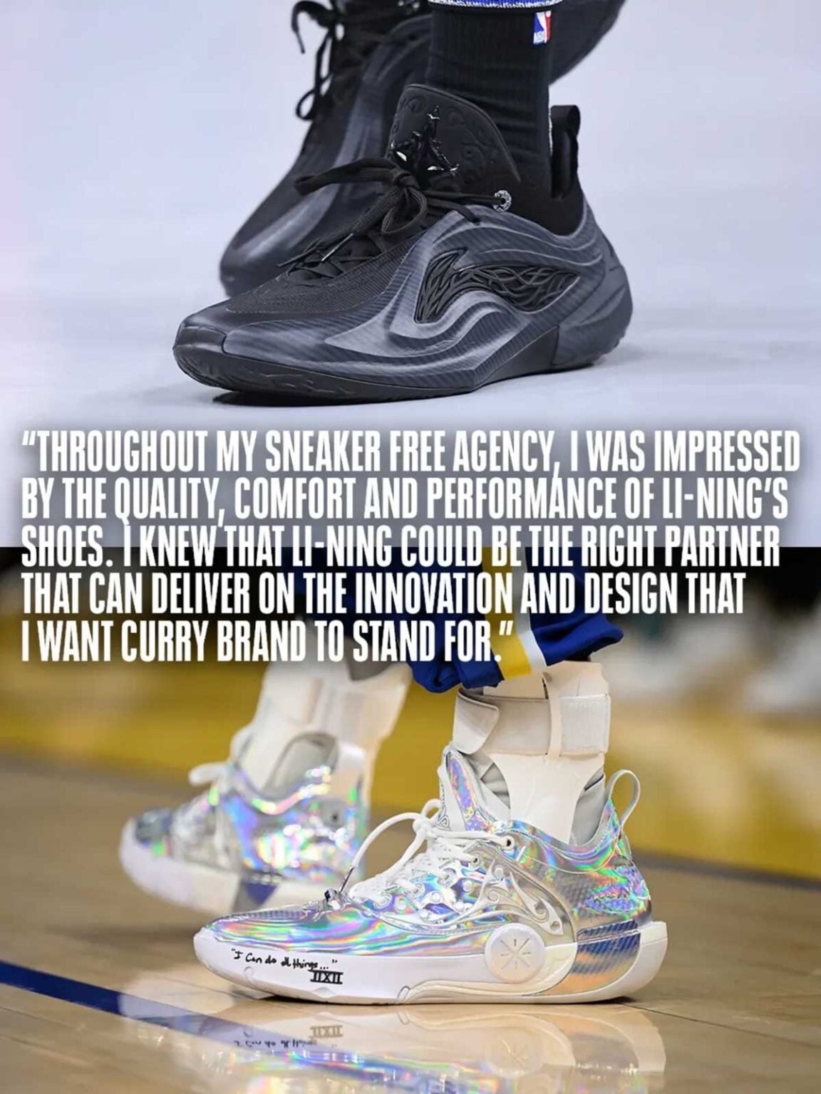 Stephen Curry Signs 10-Year Deal With Li-Ning